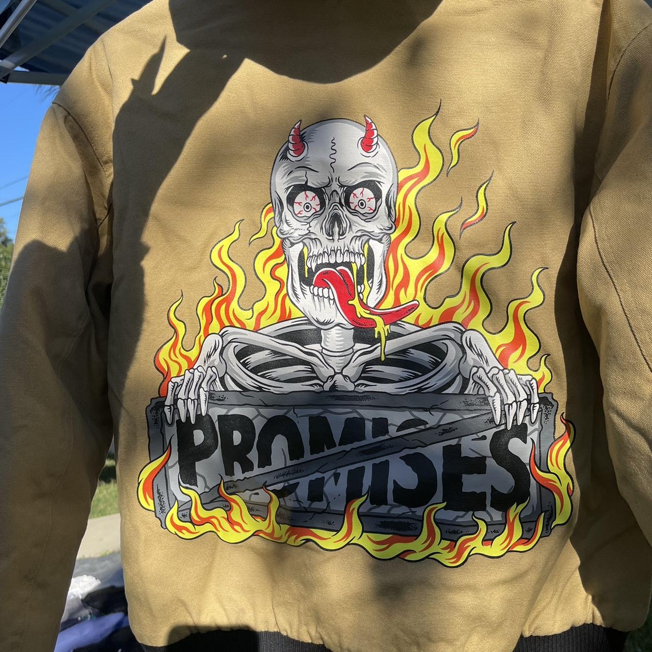 BROKEN PROMISES GAS STATION JACKET SIZE SMALL - Depop