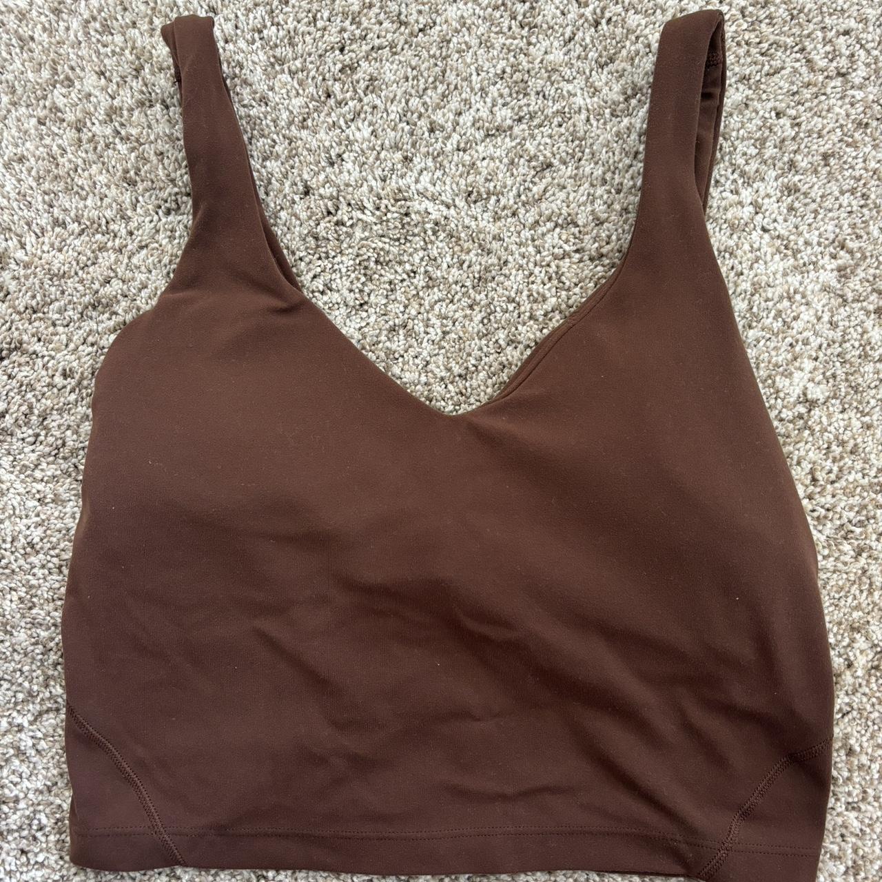 Lululemon align tank. Size 4. Inside tag is ripped... - Depop