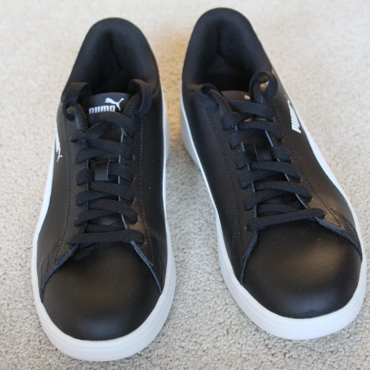 Black and white Puma shoes - brand new never worn -... | Depop