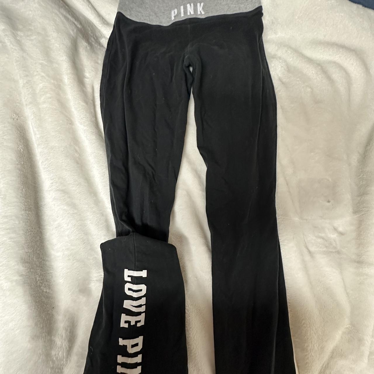 Low rise pink yoga pants Size small - Depop