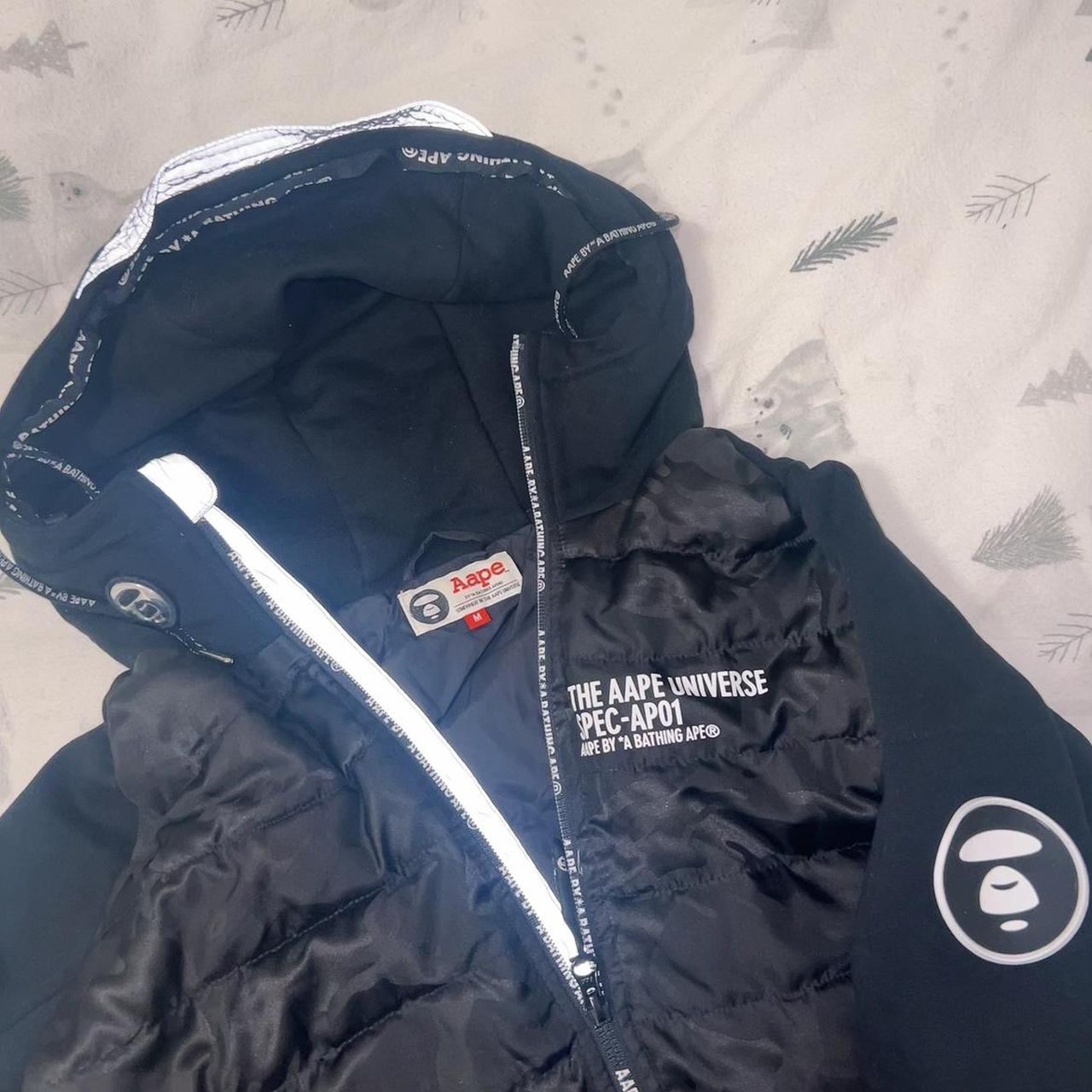 AAPE HOODIE PUFFER 💓Size M 💓Very well made - Depop