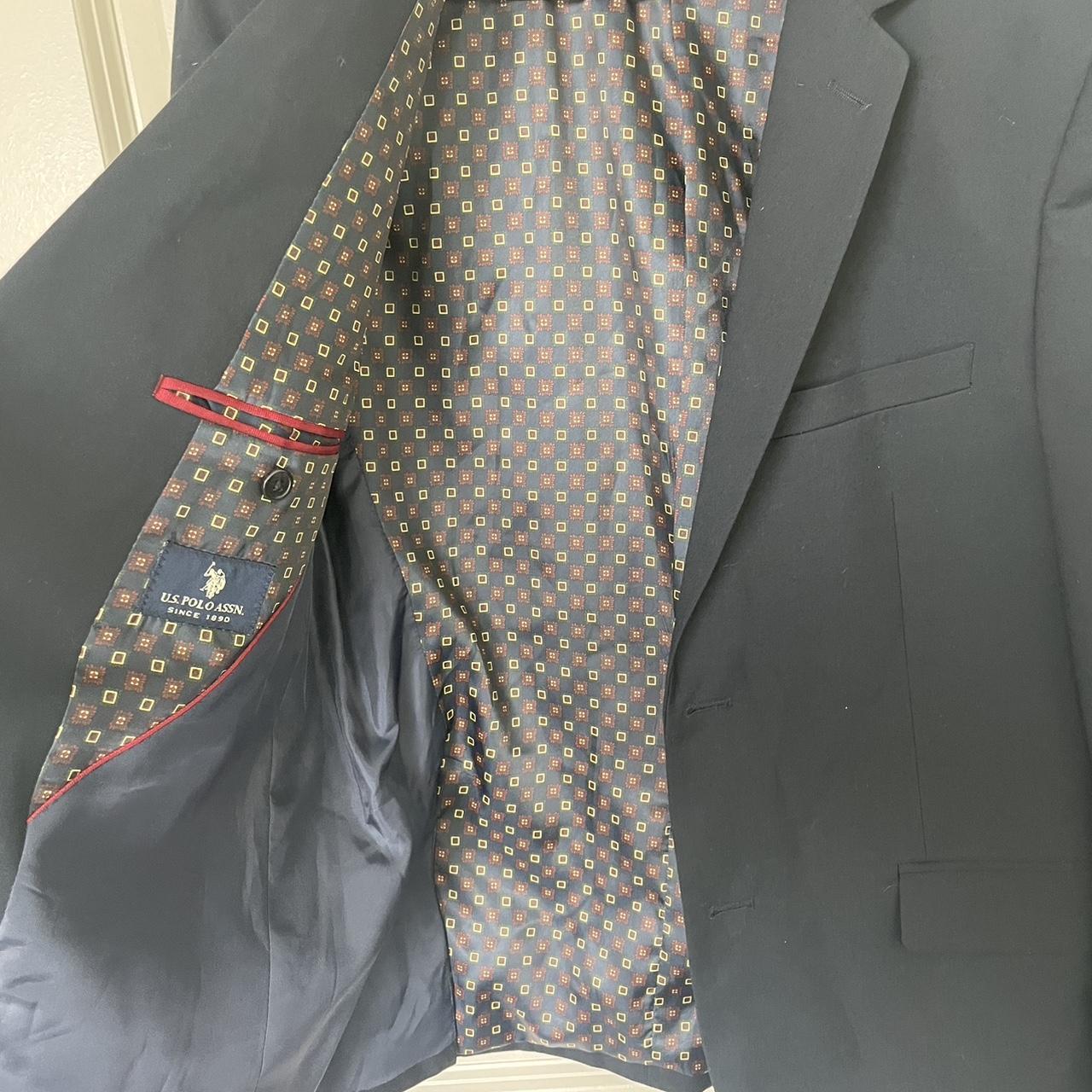 U.S. Polo Assn. Men's Navy Tailored-jackets | Depop