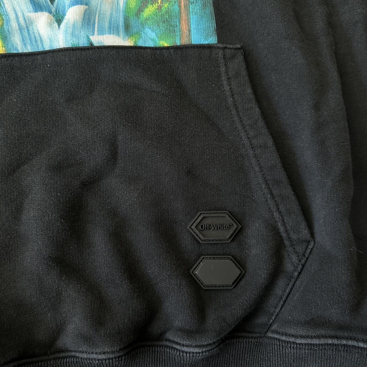 Off-White Diag Waterfall Hoodie size SMALL, worn... - Depop