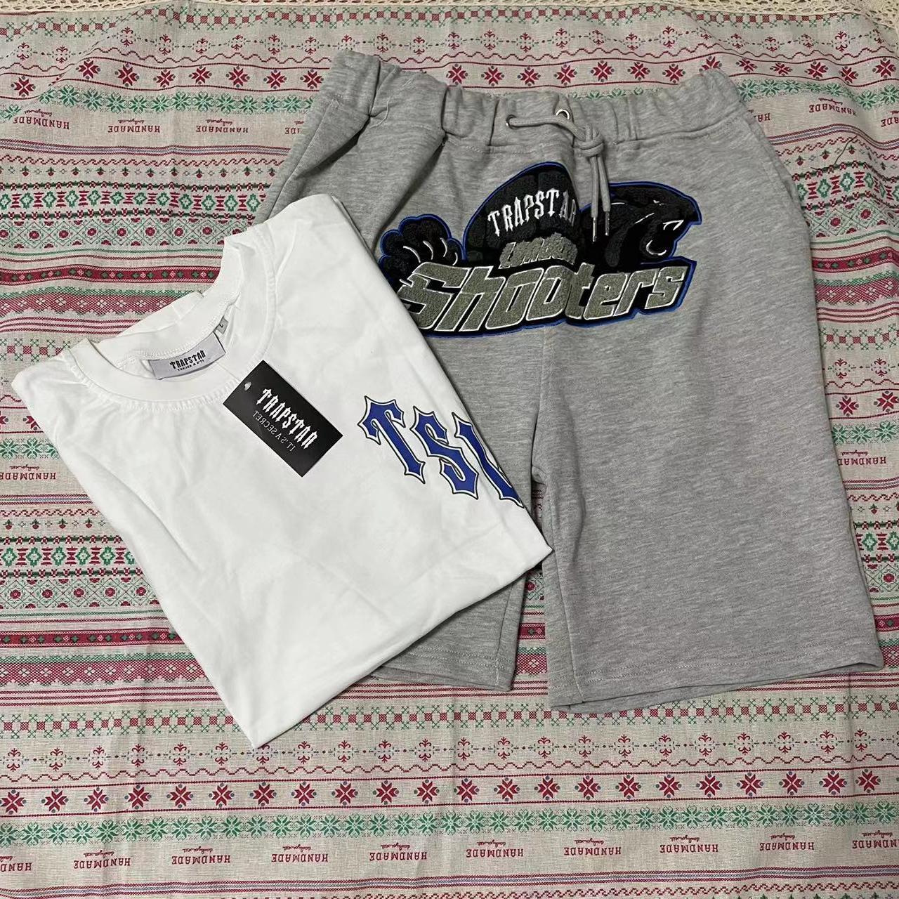 Trapstar Shooters Short Set 100% Authentic... - Depop