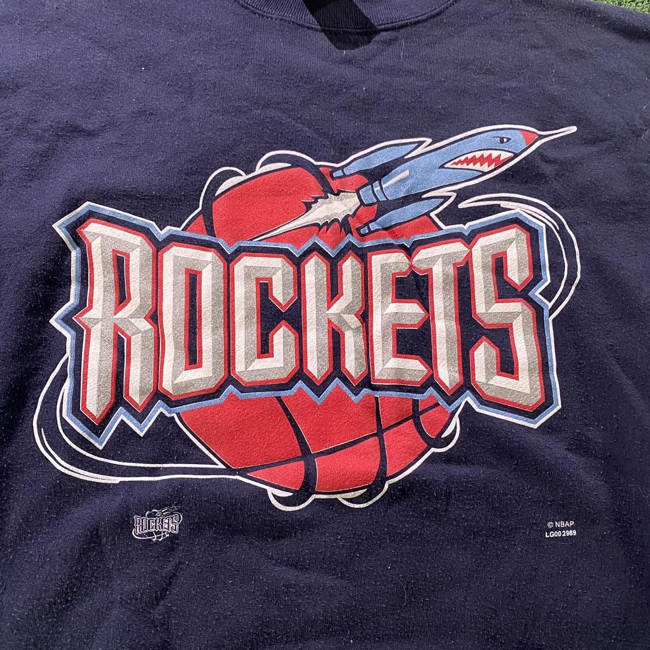 Vintage Houston Rockets Old logo crewneck Great... - Depop