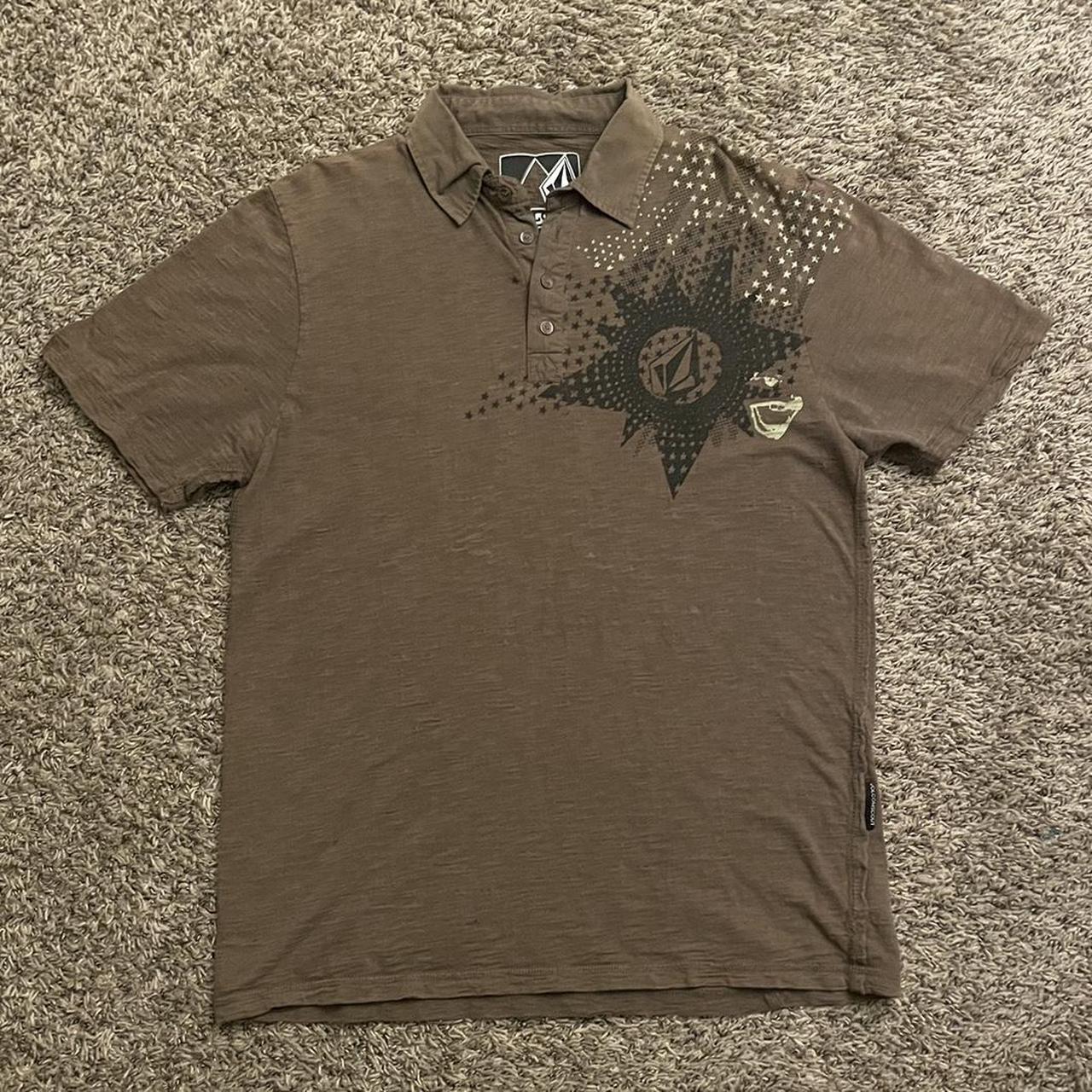 2000s volcom polo - Depop