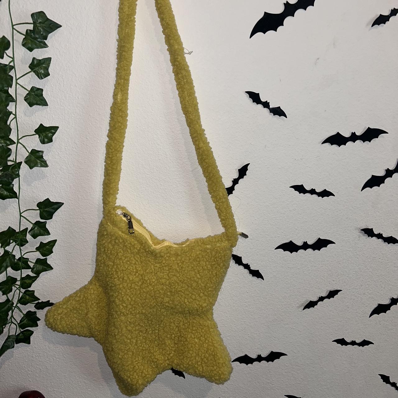 yellow star purse #star #y2k #cyber #purse #crossbody - Depop