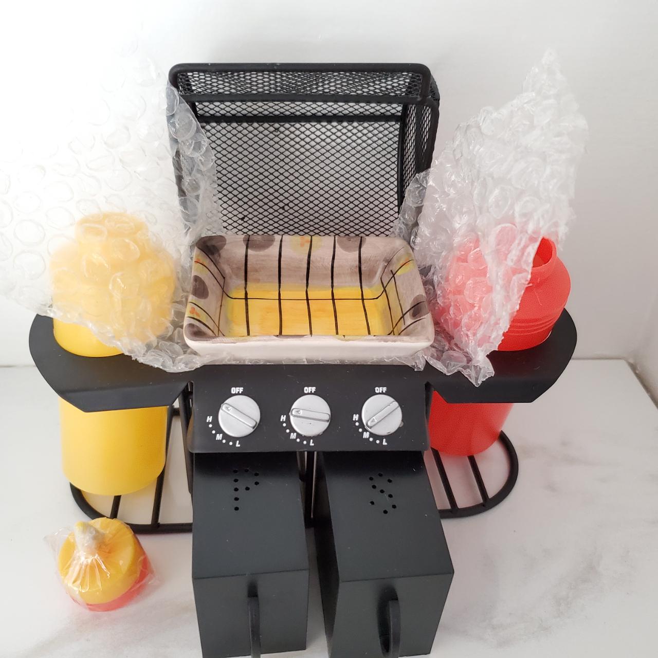 Barbeque Grill Condiment Set Miniature BBQ grill Set... - Depop