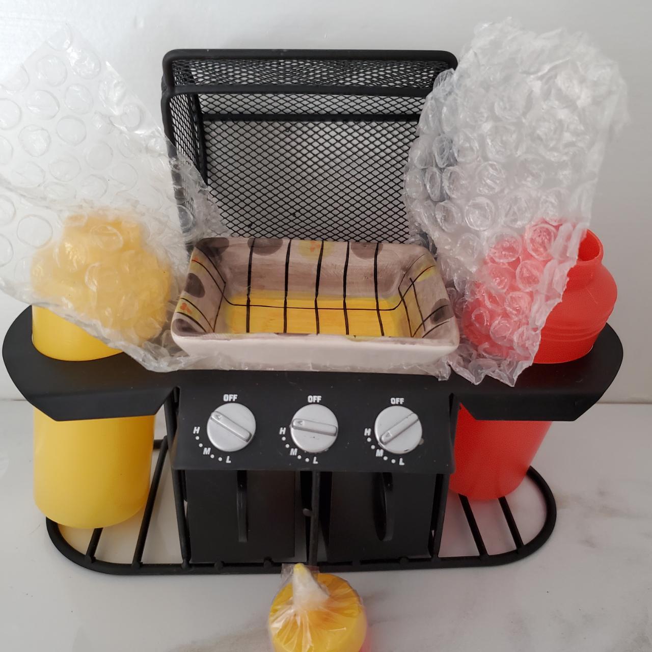 Barbeque Grill Condiment Set Miniature BBQ grill Set... - Depop
