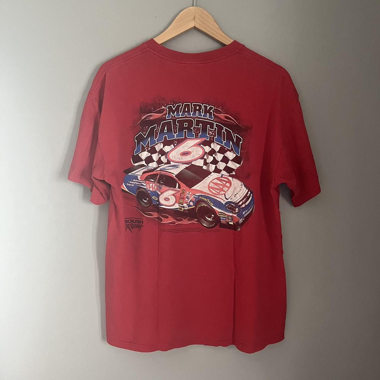 Mark Martin Racing Tee Sz: (1st pic is the back of... - Depop