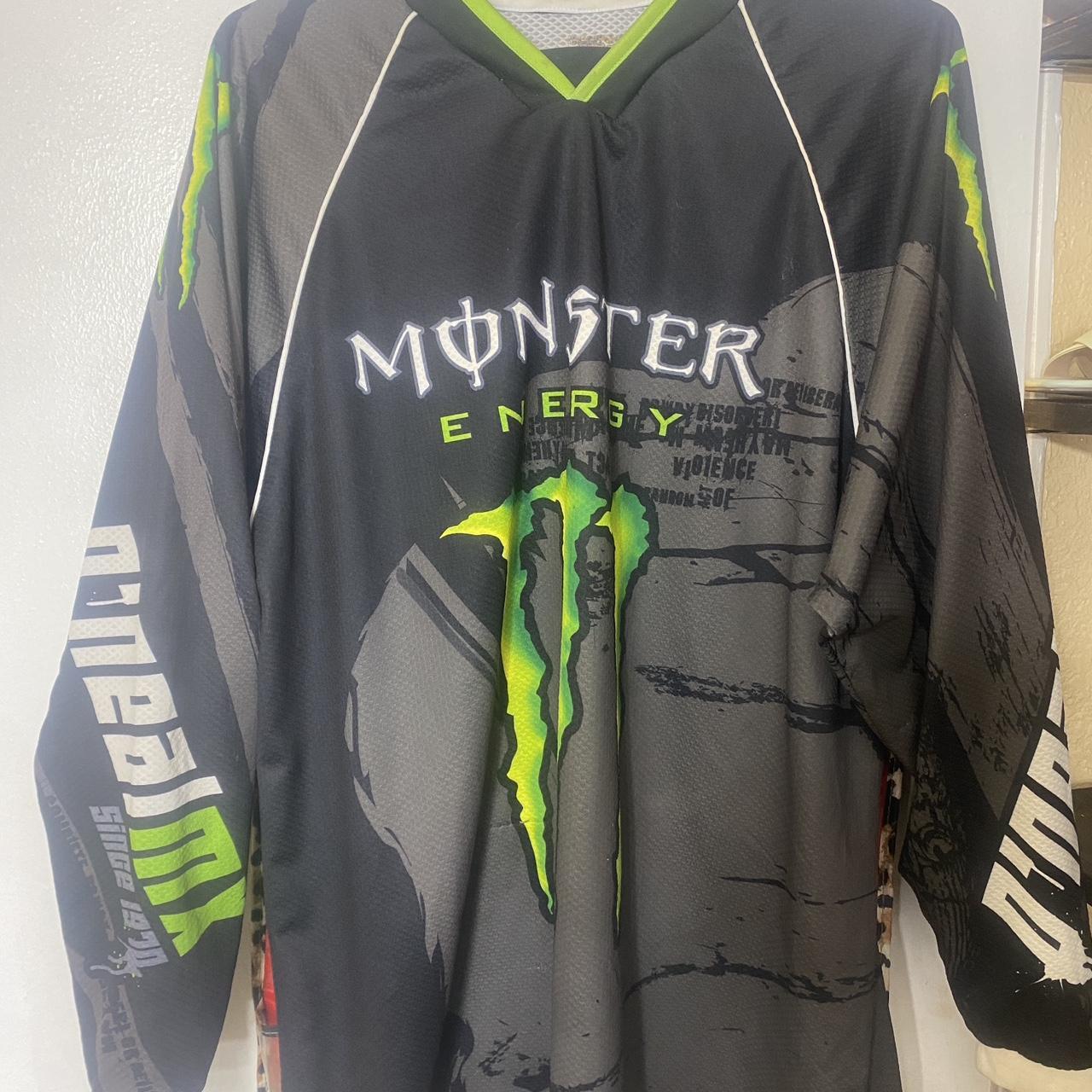 Super nice y2k vintage monster racing style... - Depop