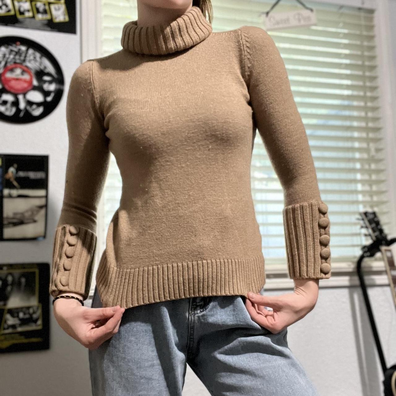 90’s turtleneck sweater Brand new, only worn a few... - Depop