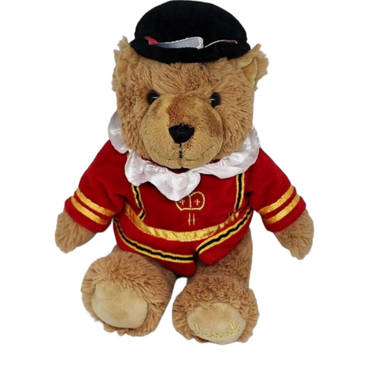 Harrods teddy bear British plushie toy Collectible... | Depop