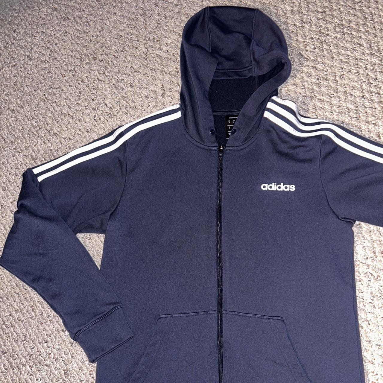 🖤 Adidas Zip-Up Hoodie 🖤 no known flaws, super... - Depop