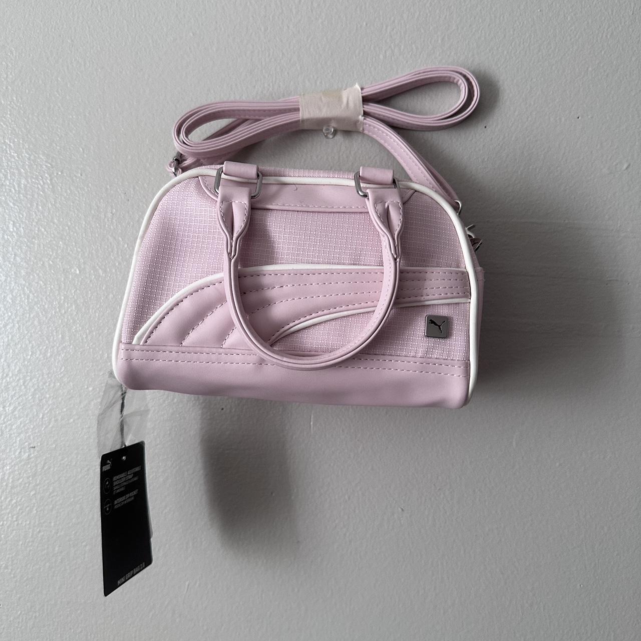Brand new still with tags, pink puma purse. - Depop