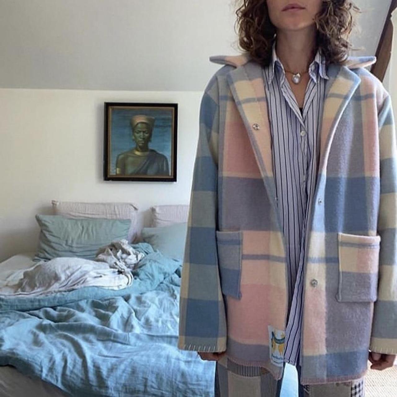 Shop Toni handmade jacket made from recycled 100%... - Depop