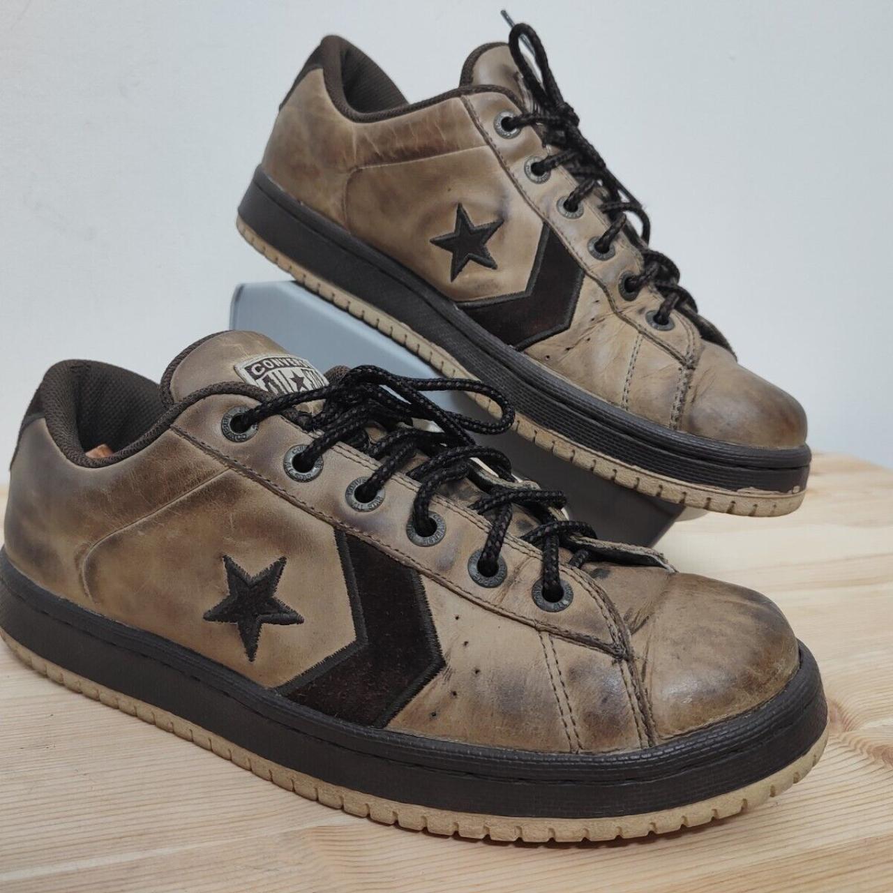 Converse EV PRO VINTAGE 2002 RARE Shoes Leather/... - Depop
