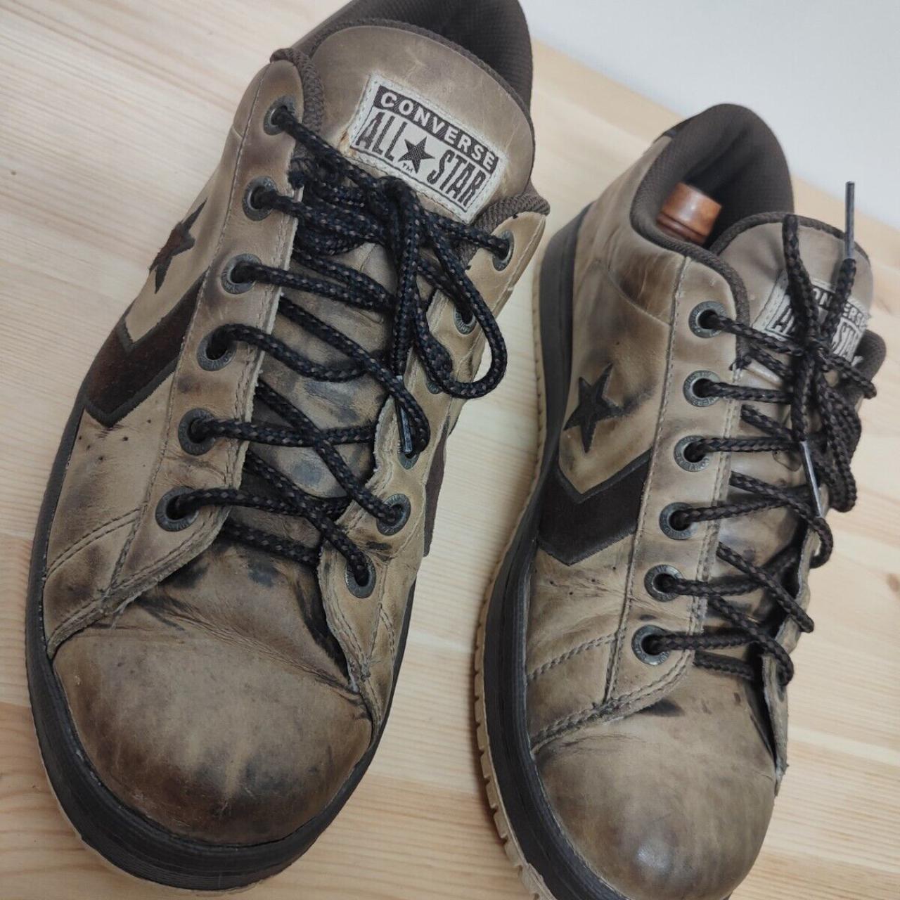 Converse EV PRO VINTAGE 2002 RARE Shoes Leather/... - Depop