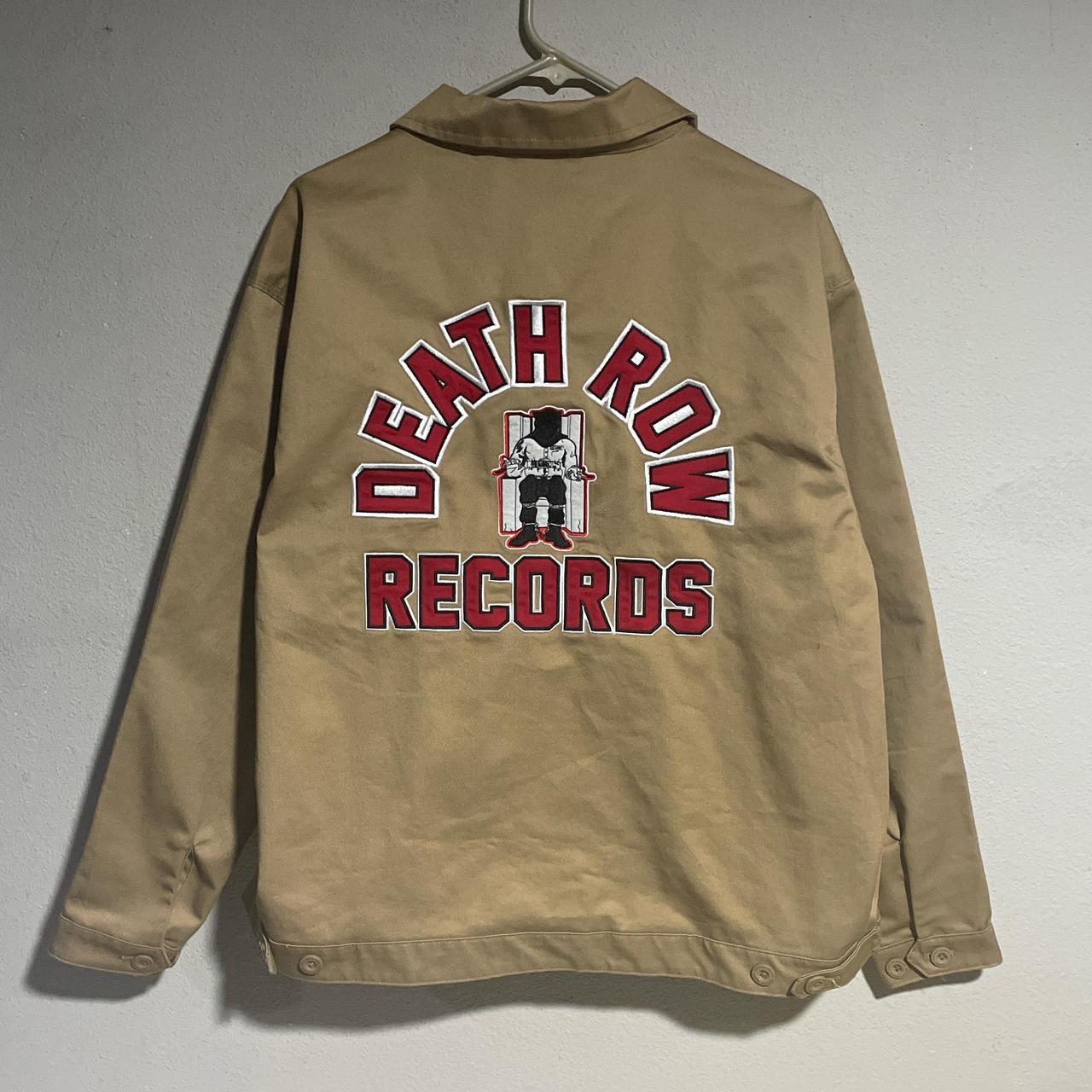 Death Row Records Deadstock twill workwear jacket... | Depop
