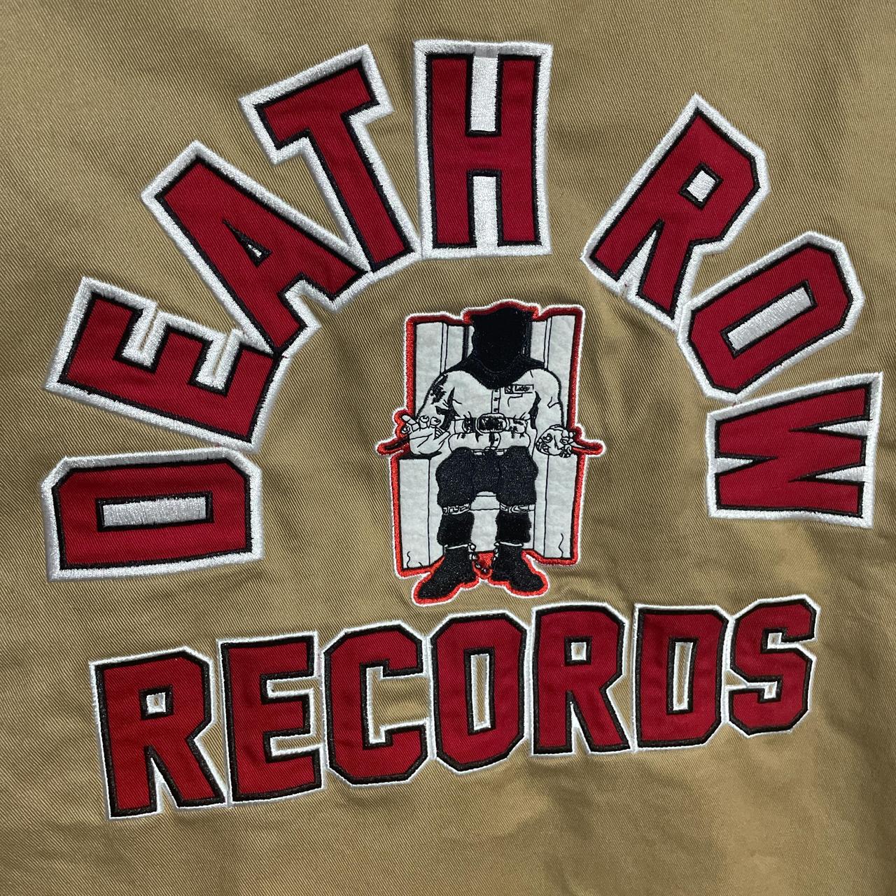 Death Row Records Deadstock twill workwear jacket... | Depop
