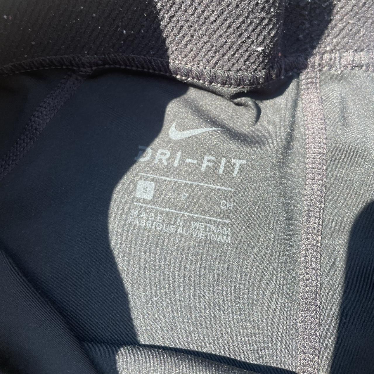 Nike pro -size small -all black -perfect... - Depop