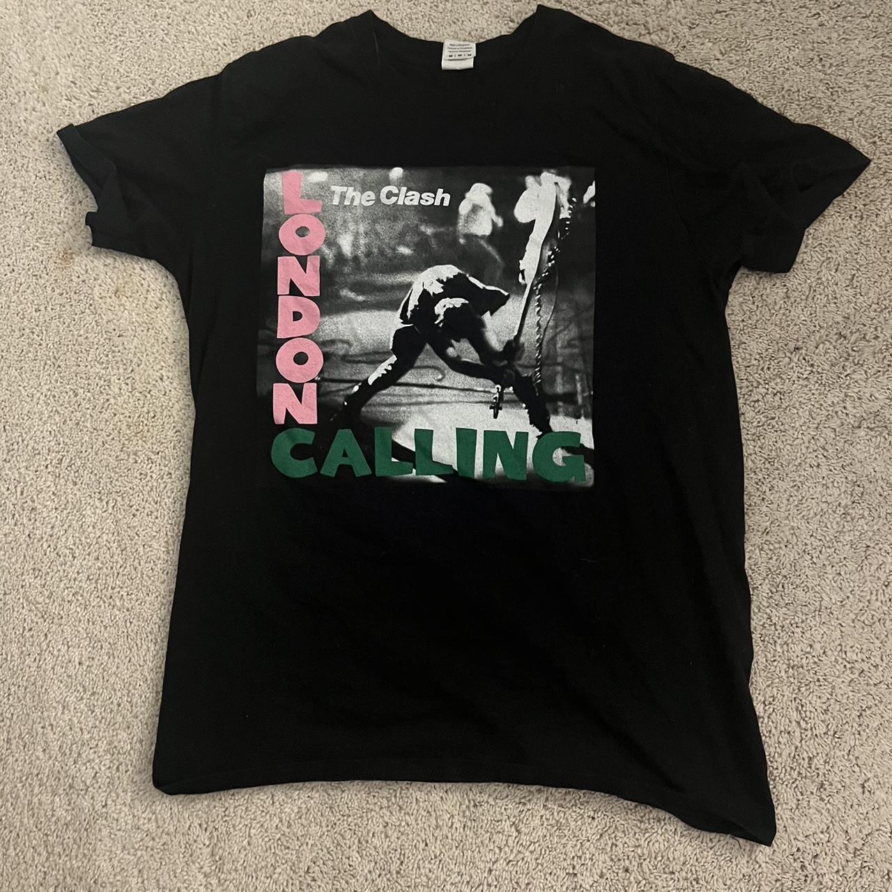 The Clash “London Calling” Graphic Tee // Womens... - Depop