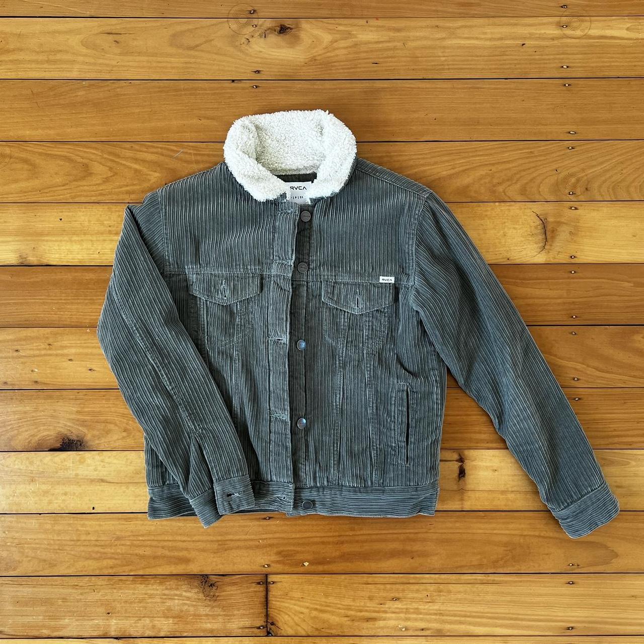 RVCA corduroy jacket - Depop