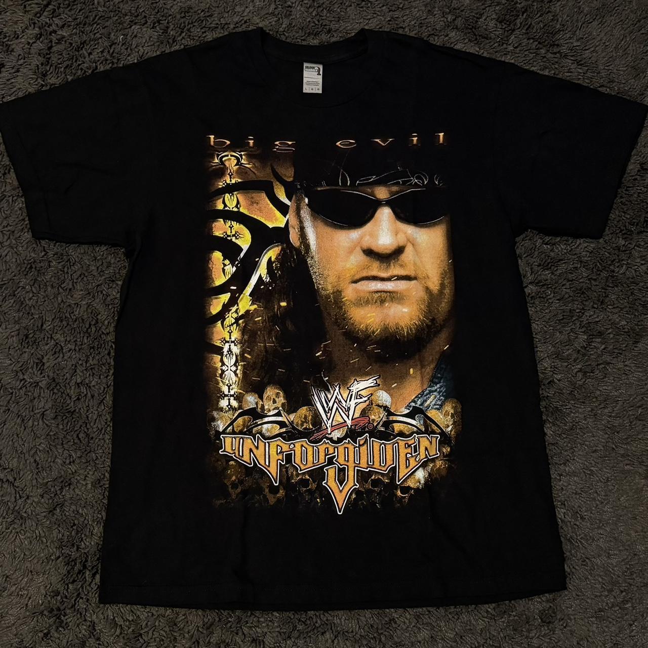 WWF Unforgiven 2000 Modern Boot T Shirt - Depop