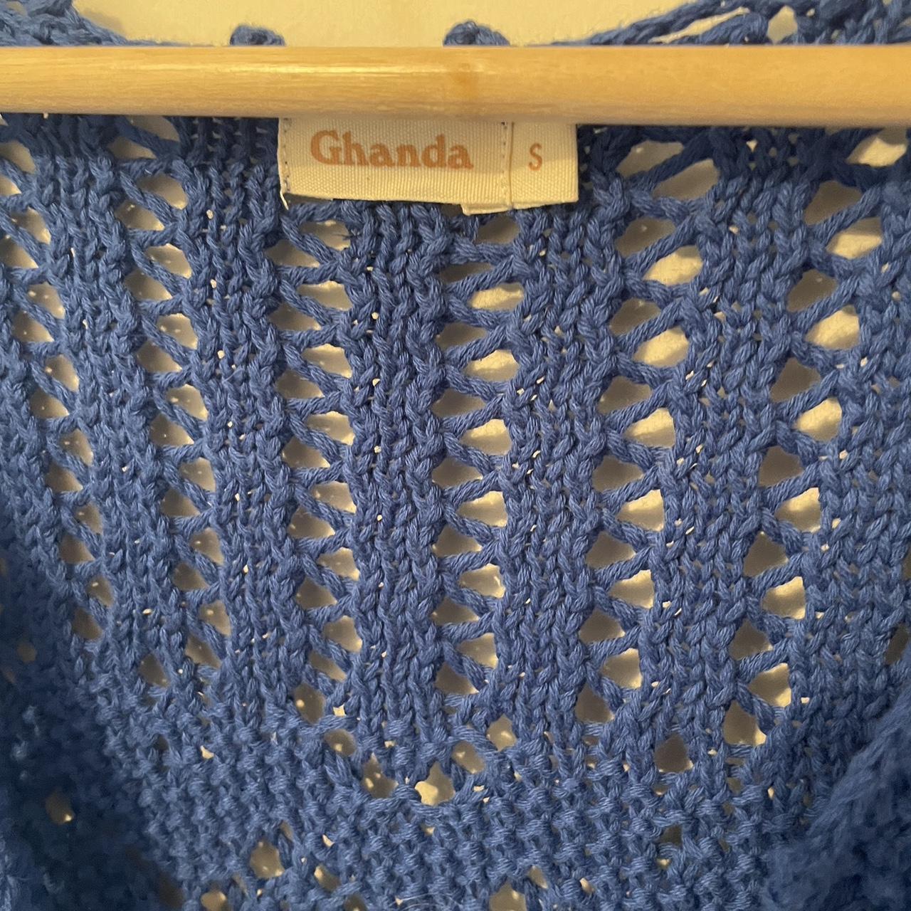 Ghanda size Small crochet top. - Depop