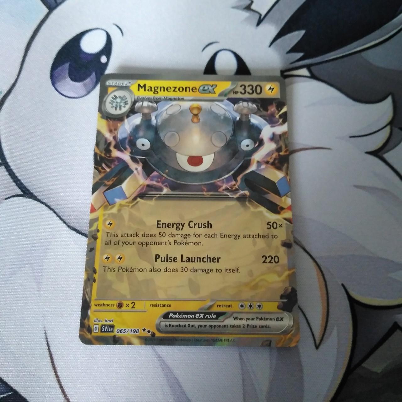 Pokemon: Magnezone ex Set: Scarlet and Violet... - Depop