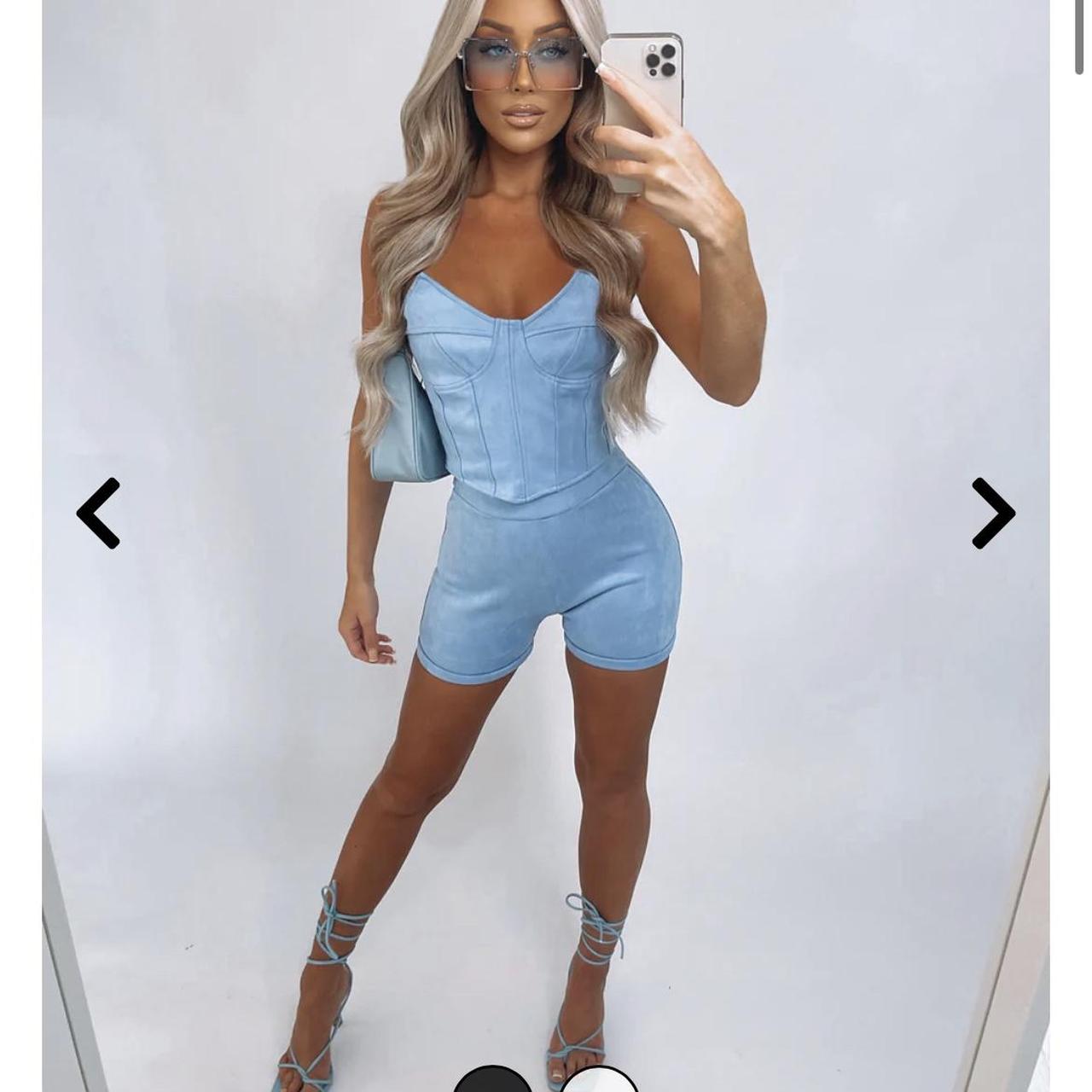 Sorelle amber two piece in blue💙small💙only worn... - Depop