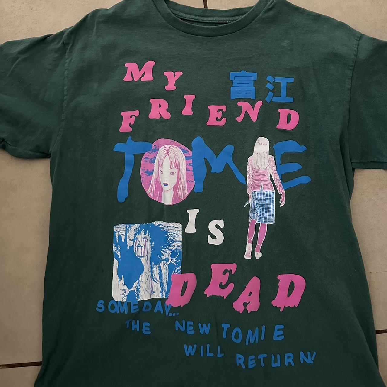 Green graphic tee, Great condition. - Depop