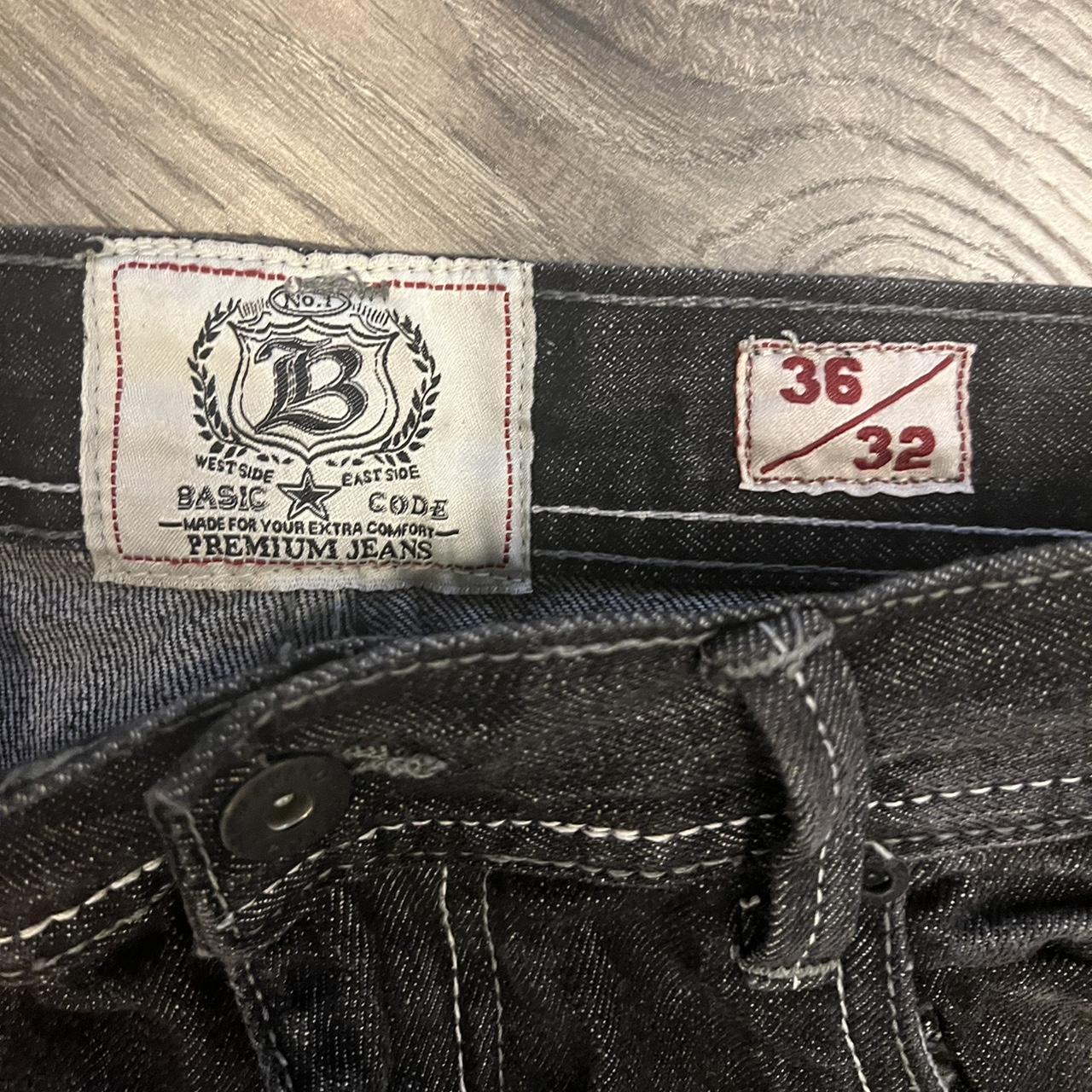 vintage NWT y2k Basic Code black southpole esque... - Depop