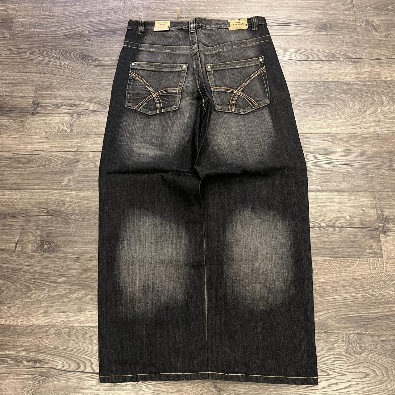 vintage y2k Koman baggy wide leg southpole esque... - Depop