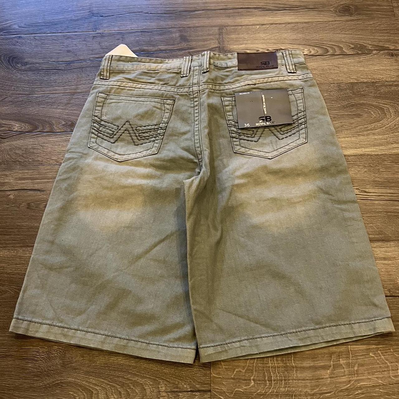 vintage NWT y2k Royal Blue baggy southpole esque... | Depop