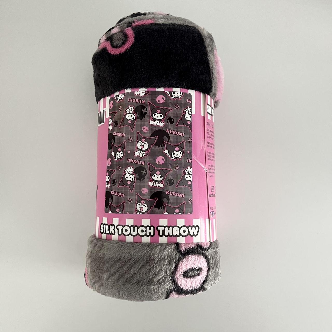 sanrio kuromi silk touch throw blanket 40” x... - Depop