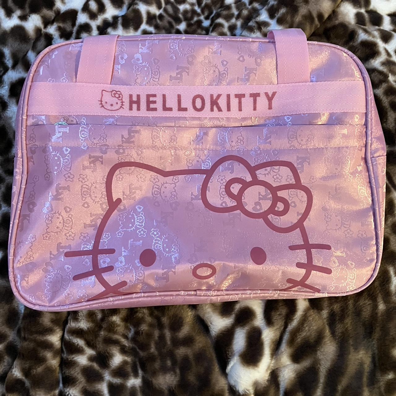 Light pink hello kitty travel bag that’s 12.6 inch x... - Depop