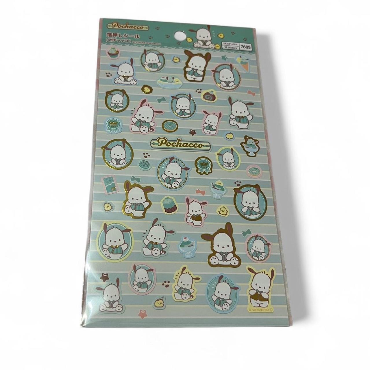 Cute Pochacco sticker sheet #kawaii #stickers... | Depop