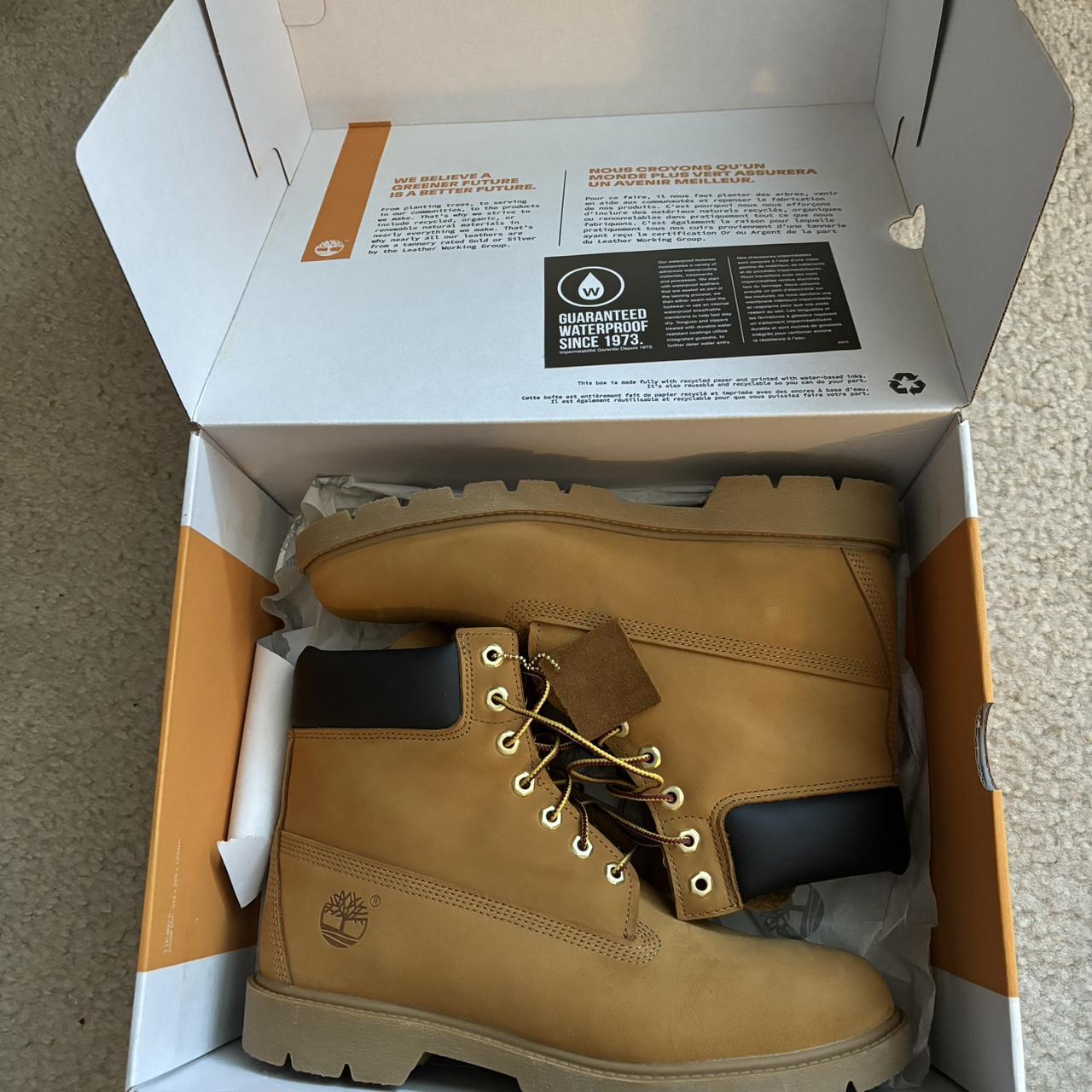 Single sole timbs Size 10 Never worn/comes with... - Depop