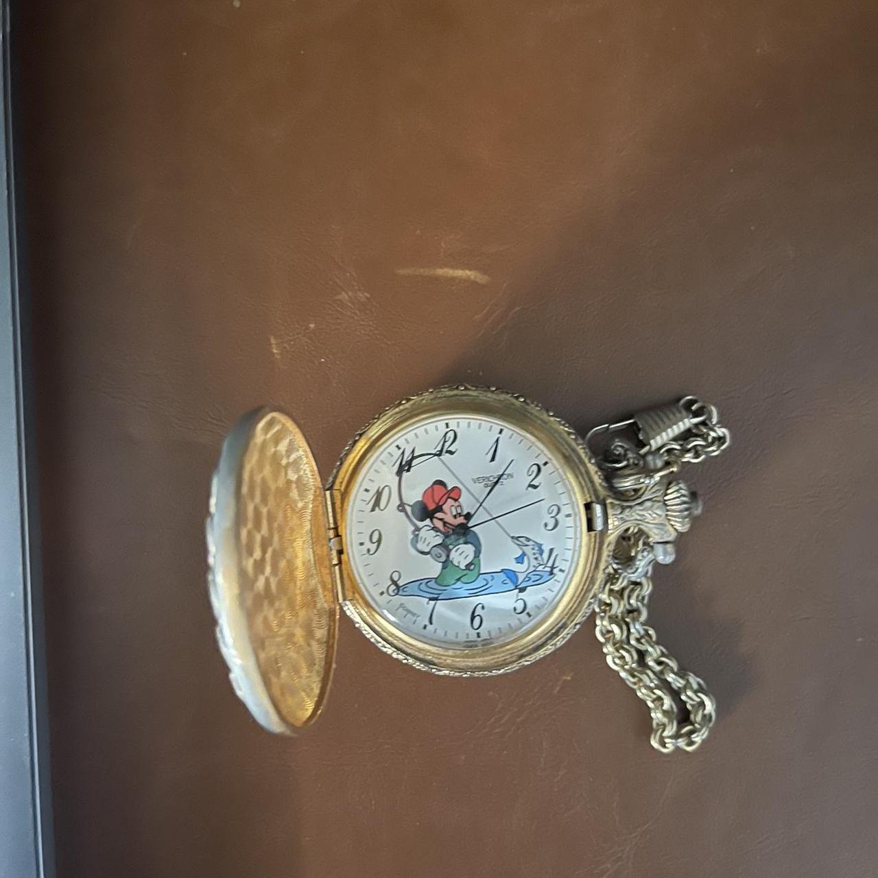Vintage Disney Mickey Mouse Verichron stop watch... - Depop