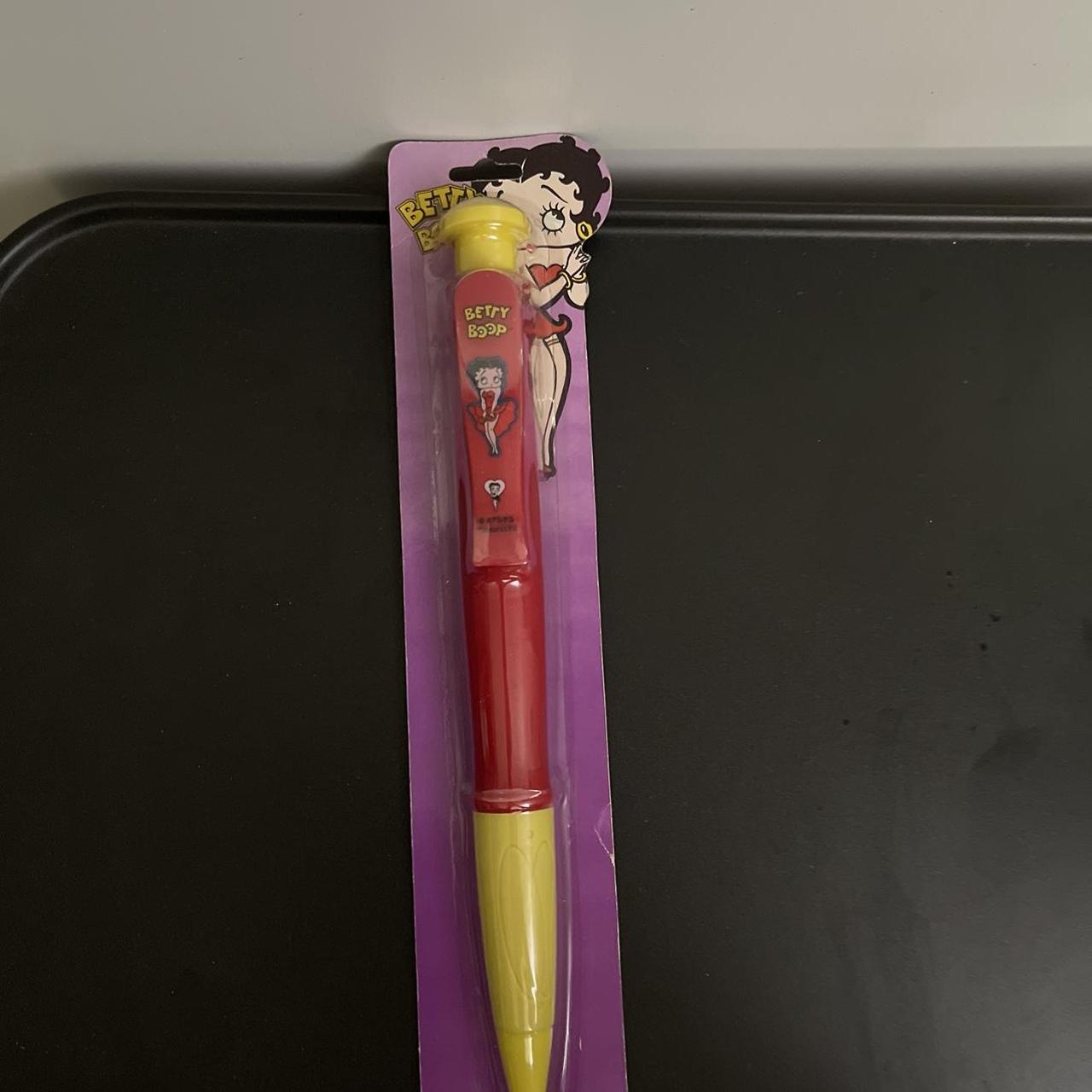 Vintage Betty Boop pen New in package from... - Depop