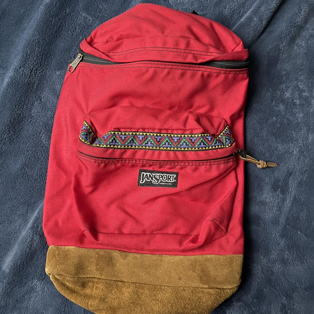 Vintage Jansport backpack Great condition Made in... - Depop