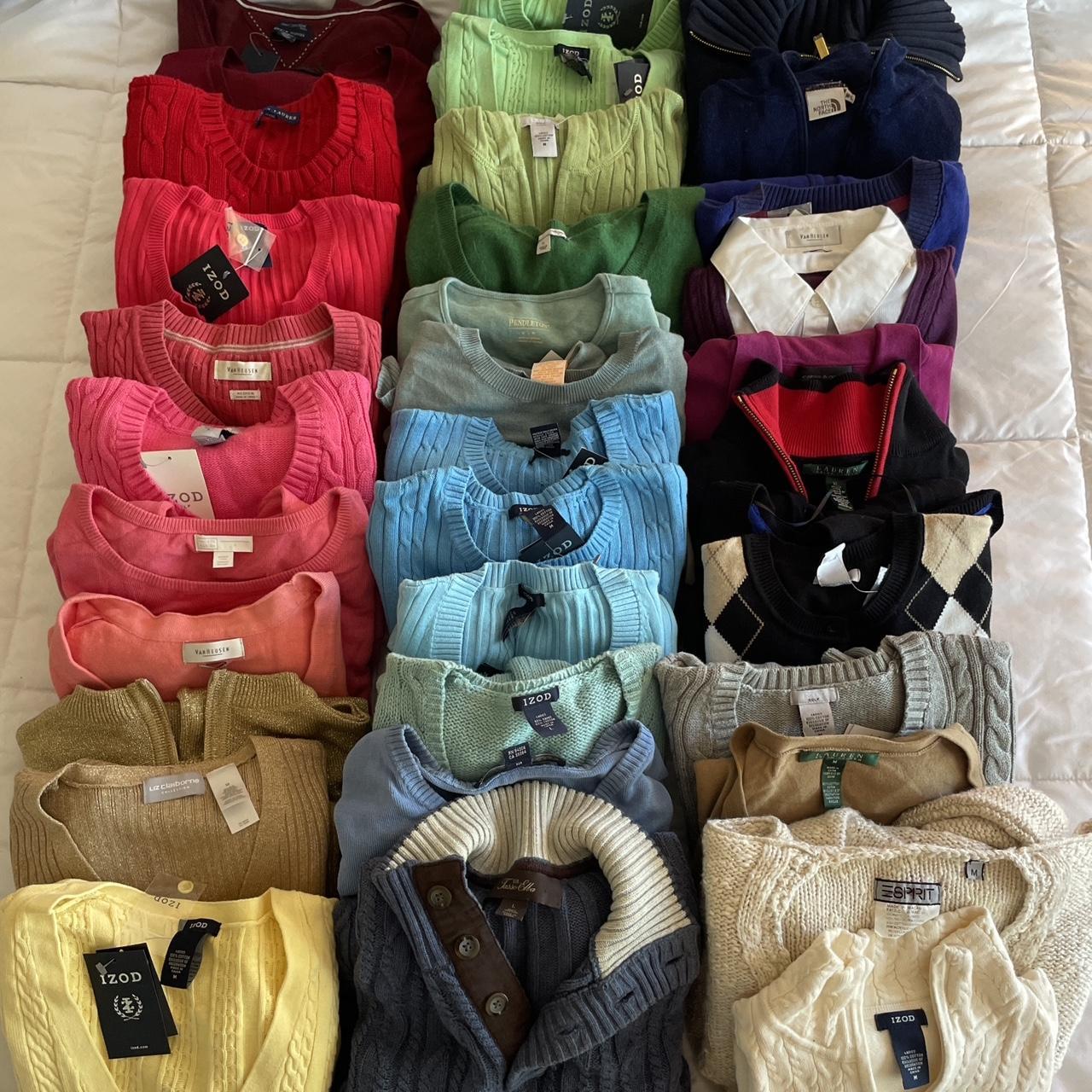 Sweaters - various brands including Izod and Polo... | Depop