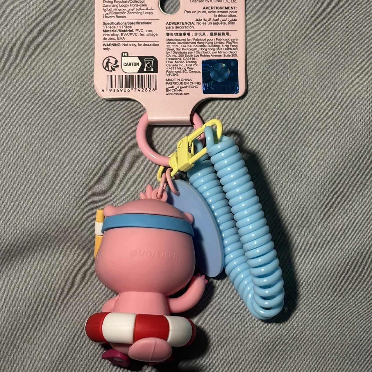 🎀 Miniso Loopy Keychain🎀 -tag is still on -never... | Depop