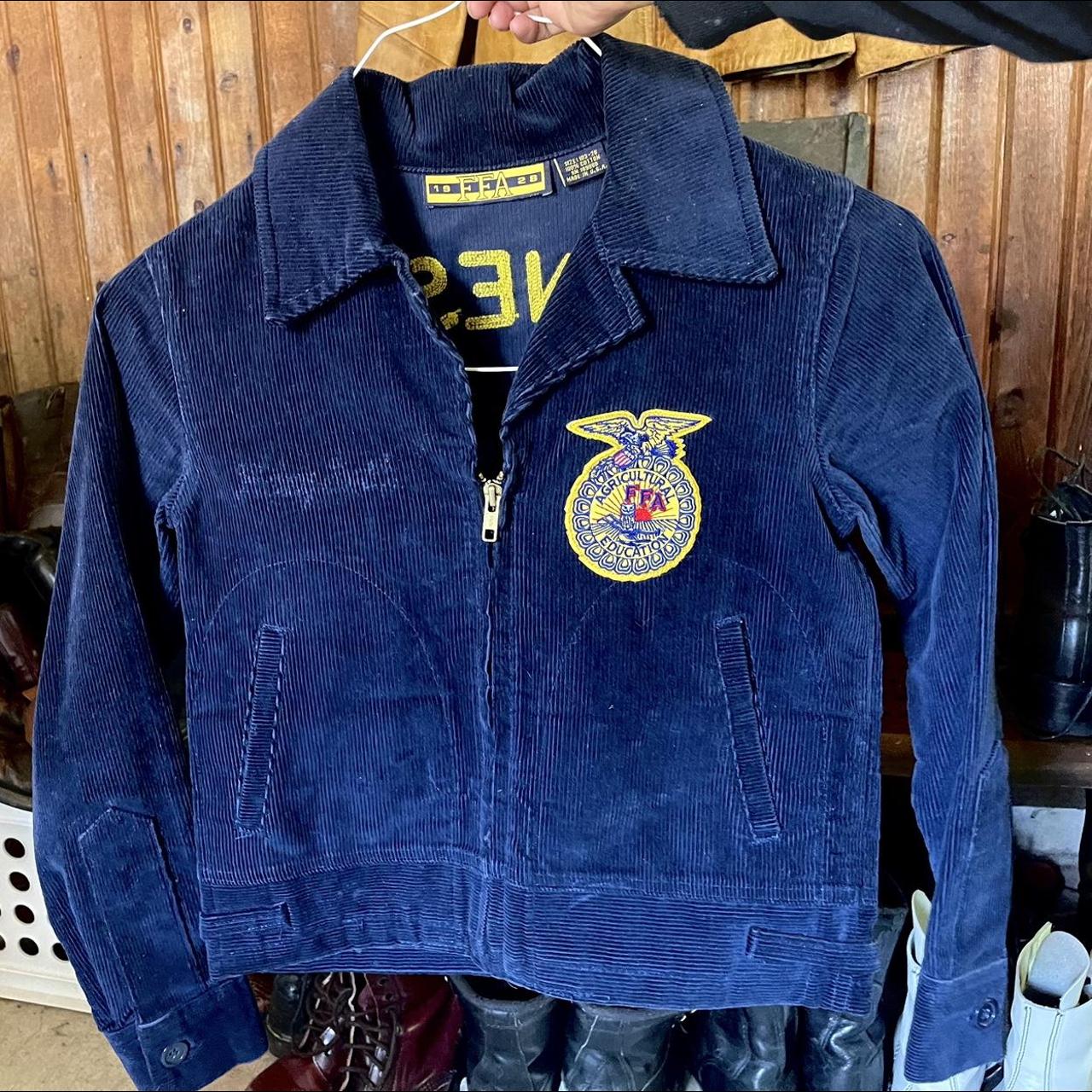 Vintage FFA corduroy jacket Future Farmers of... - Depop