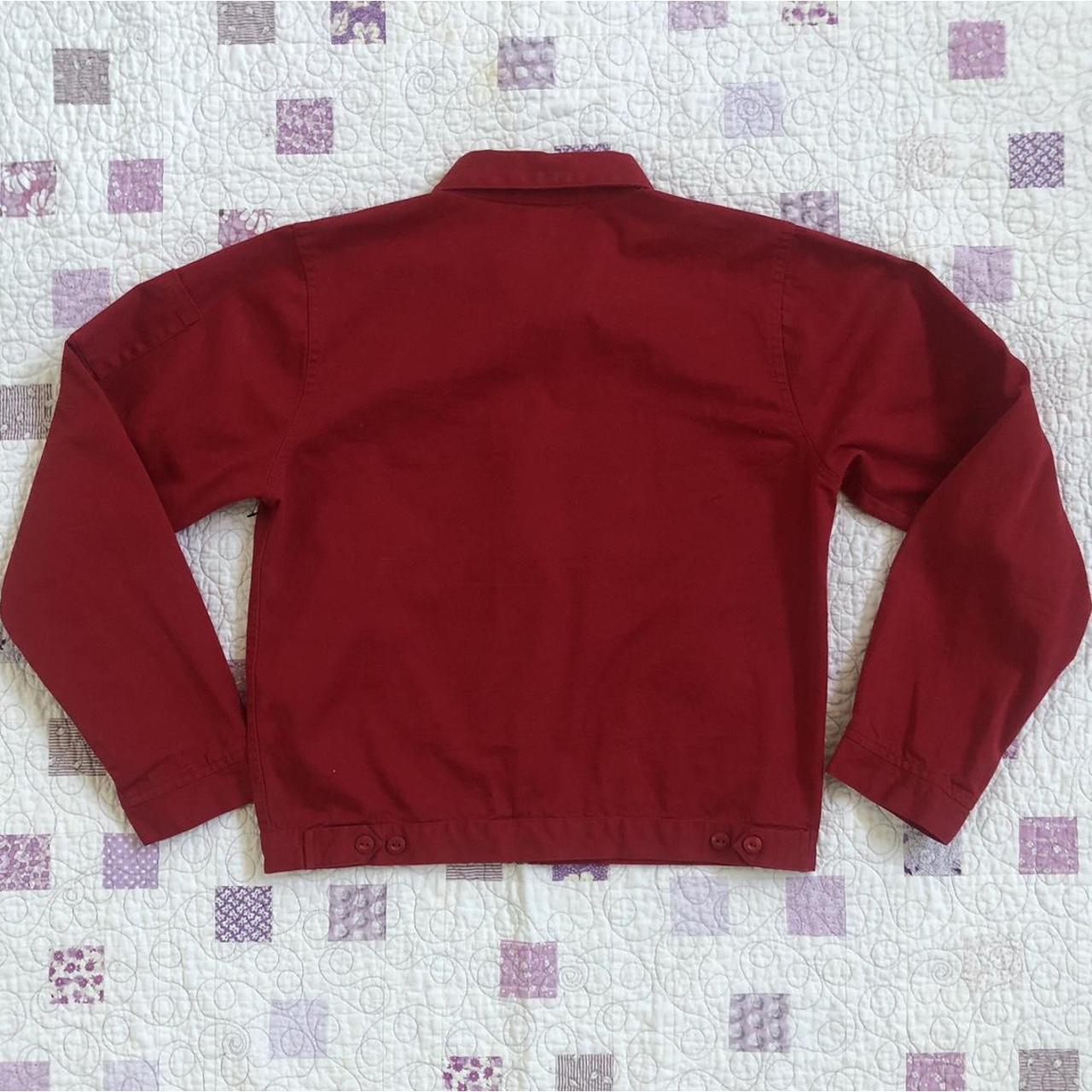 Red KIDS Dickies Jacket. It’s a children’s large,... - Depop