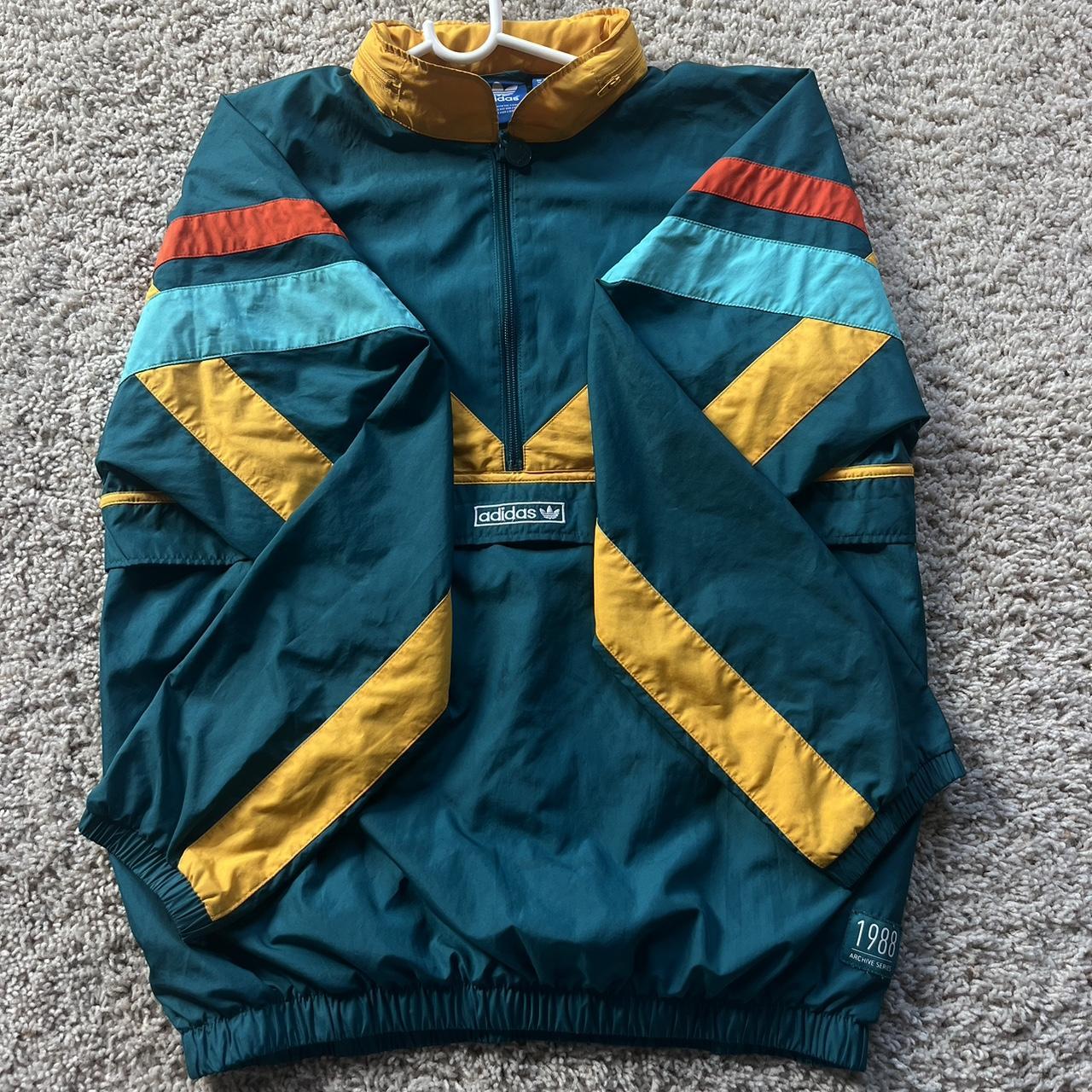 Retro Adidas Jacket Adidas 1988 archive series... - Depop