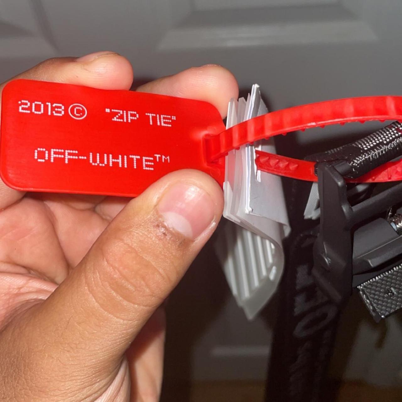 Off White Belt Message Before Buying Throw Offers Depop off-white-belt-message-before-buying-throw-offers-depop
