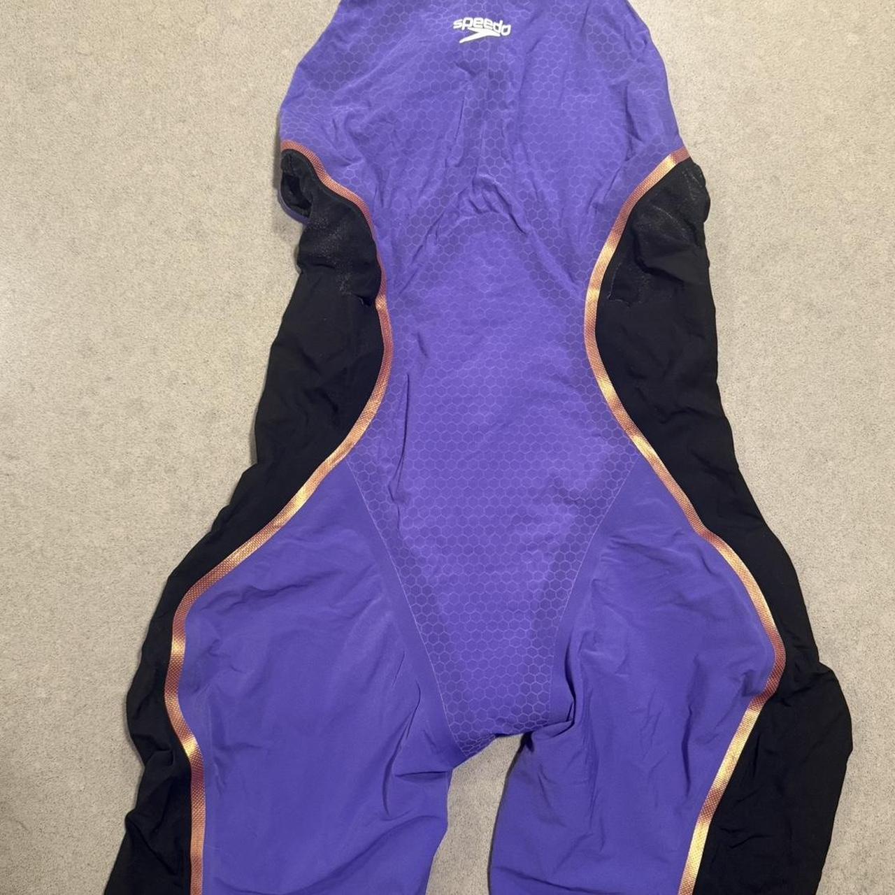 Speedo Pure Intent Open Back Tech Suit - Size 24 -... | Depop