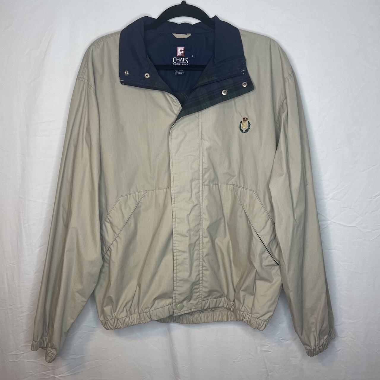 Chaps Ralph Lauren windbreaker Jacket Nice front... - Depop